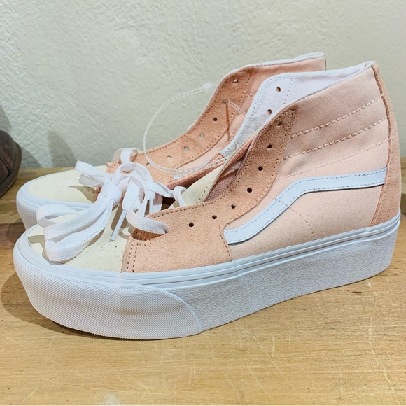 Vans | Shoes | Vans Womens Sk8hi Colorblock Tapered Sneakers Platform ...